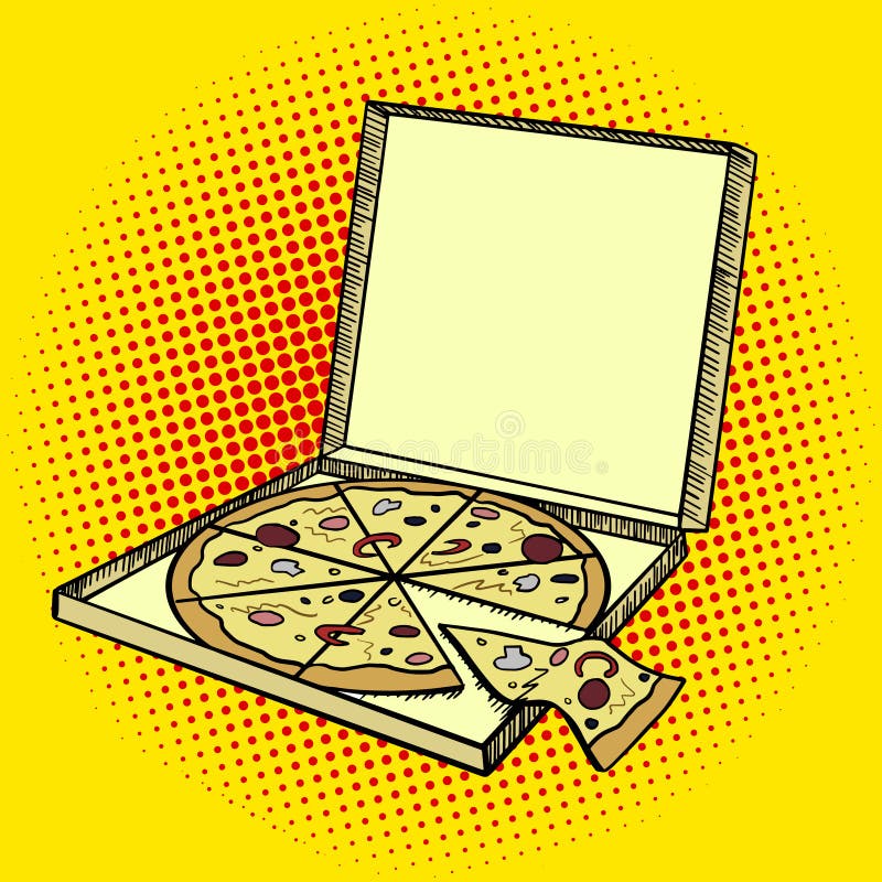 Pizza Box Clip Art