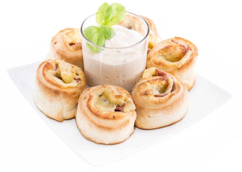 Pizza Bread (on white) stock photo. Image of sandwich - 30131042