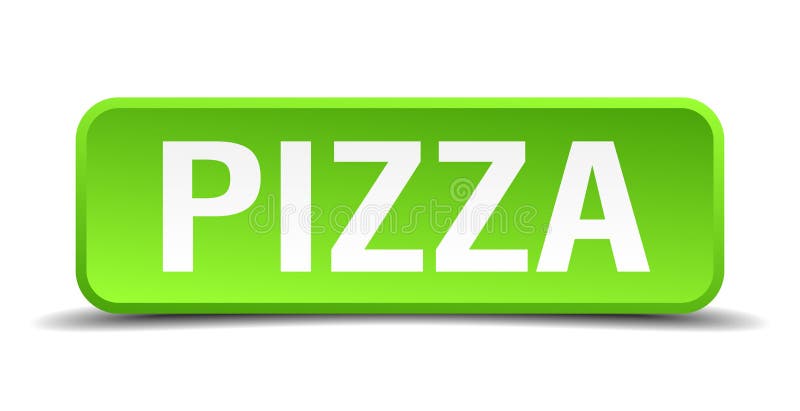 Pizza button stock vector. Illustration of flat, white - 121128062