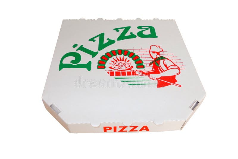 Pizza carton stock image. Image of pizza, fastfood, junkfood - 43536521