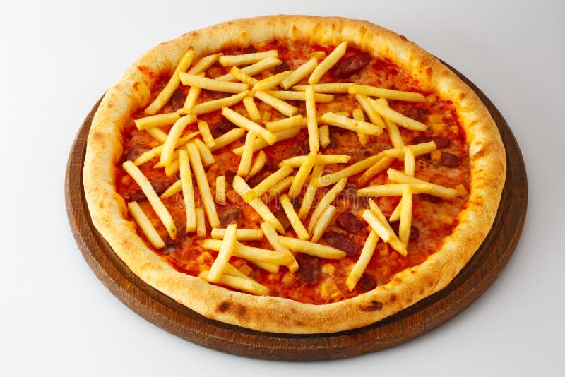 Pizza Com Batatas Fritas Fotos De Stock - Baixe 240 Fotos Royalty Free