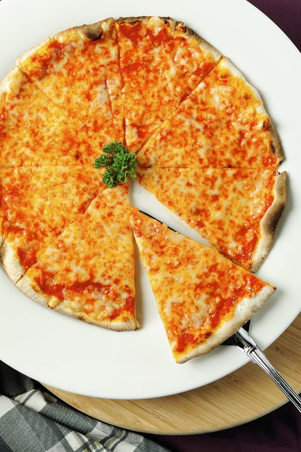 Pizza slice stock image. Image of juicy, food, fast, tomato - 1268733