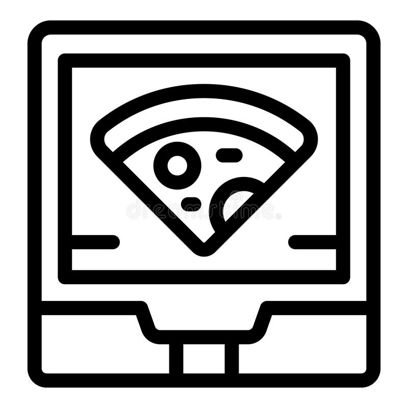 Pizza Delivering App Showing Order Tracking on Smartphone Stock ...