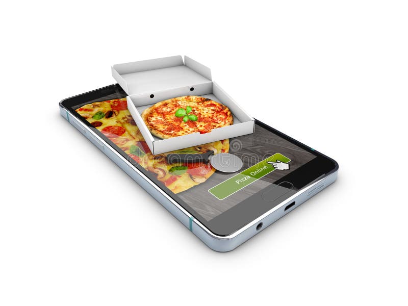 Pizza Delivery, Call or Order Online on Mobile, Cellular, Smart Phone ...