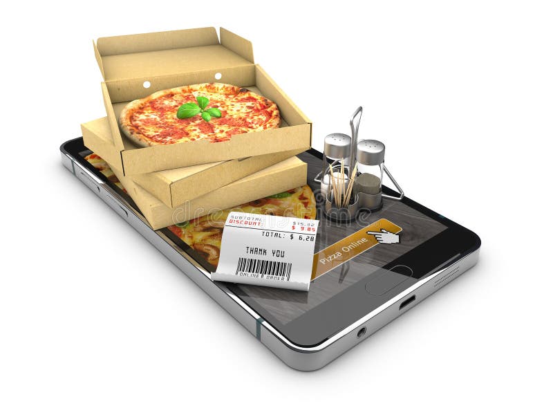 Pizza Delivery, Call or Order Online on Mobile, Cellular, Smart Phone ...