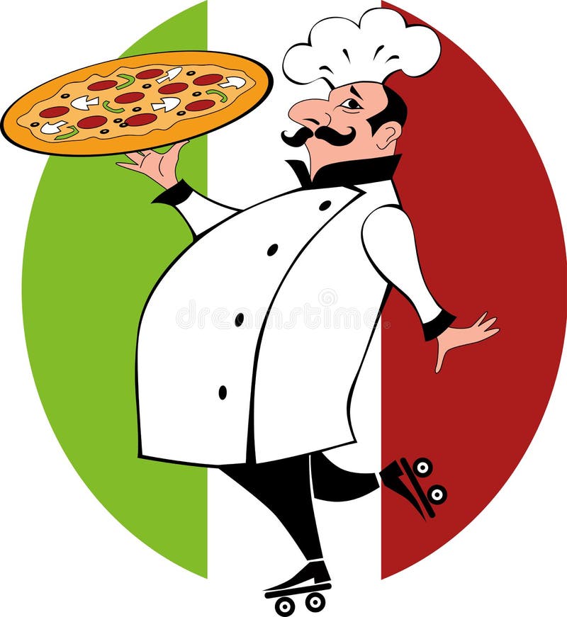Pizza server stock vector. Illustration of isolated, pizza - 21448555