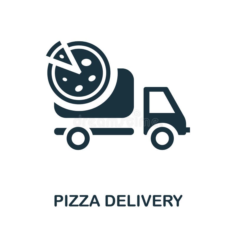 Pizza Delivery Icon. Simple Element from Delivery Collection. Creative ...