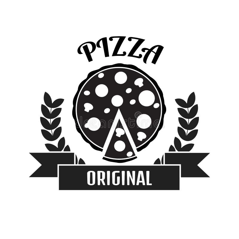 Pizza Delivery Logo. Fast Delivery Logo Stock Vector - Illustration of ...