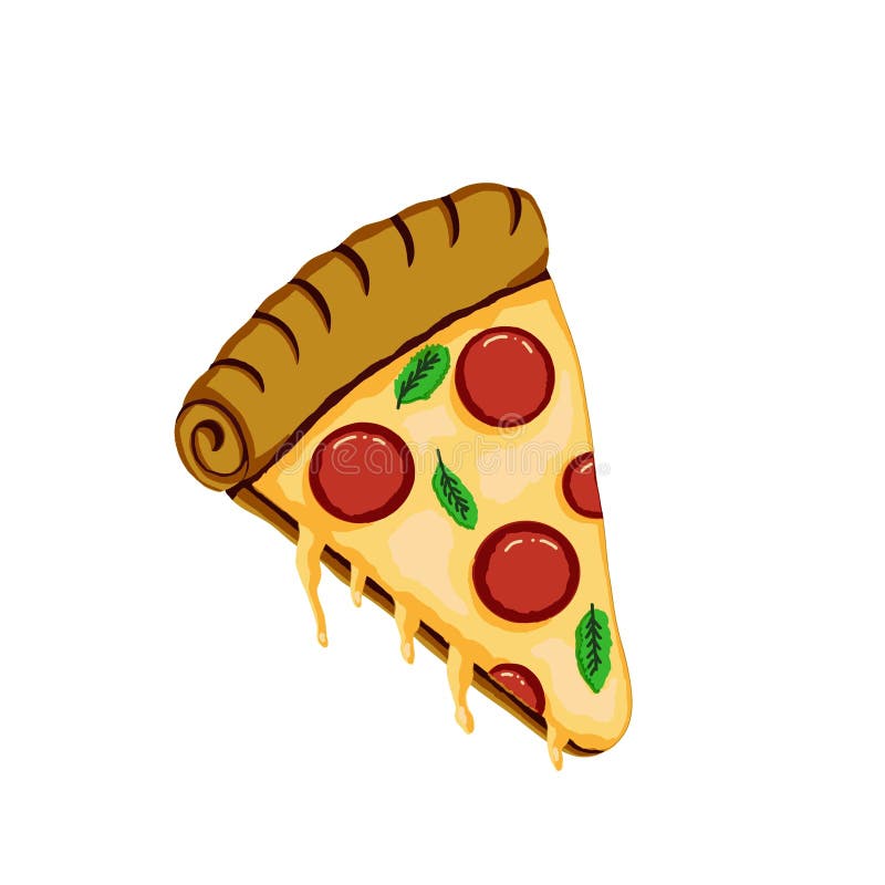 Pizza design illustrator stock illustration. Illustration of illustra ...