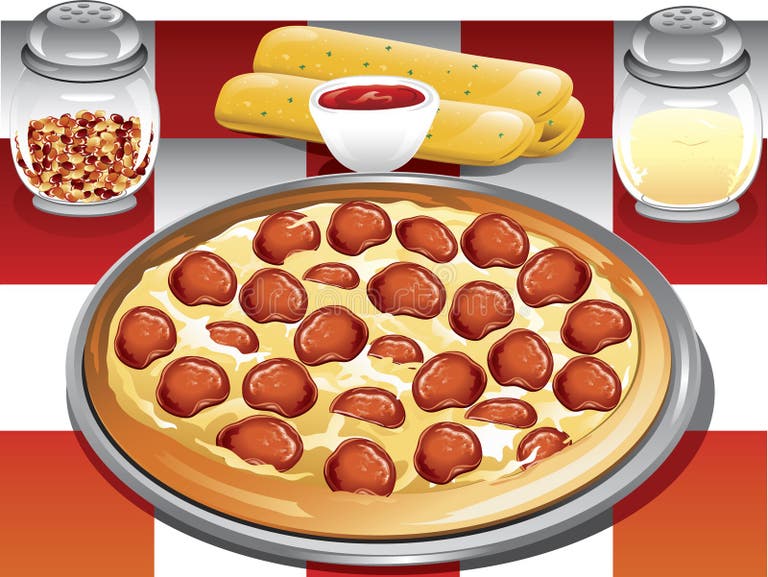 Pizza Checkered Stock Illustrations – 730 Pizza Checkered Stock ...