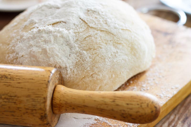 Pizza dough stock image. Image of rustic, chili, dough - 41886455