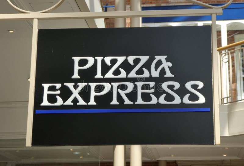 Pizza express restaurant editorial photo. Image of indoor - 36355881