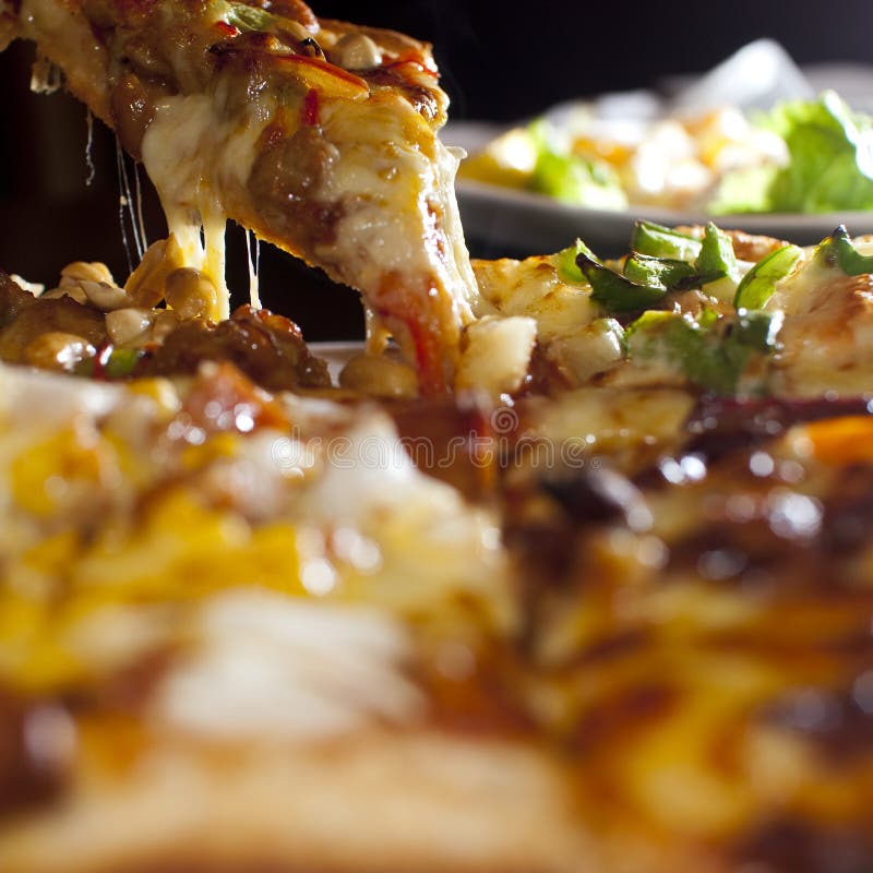 Pizza Box Food Cardboard Delivery Package Meal Dinner Lunch Stock Photo ...