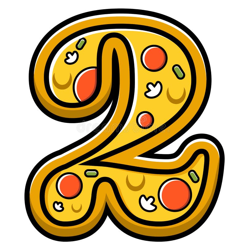 Number cheese one stock vector. Illustration of calcium - 223180873