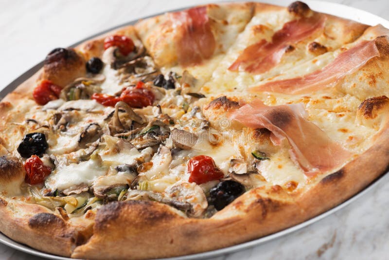 Pizza stock image. Image of dining, tapas, delight, lunch - 72054869