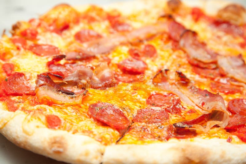 Pizza stock image. Image of delicious, cuisine, snack - 34019941