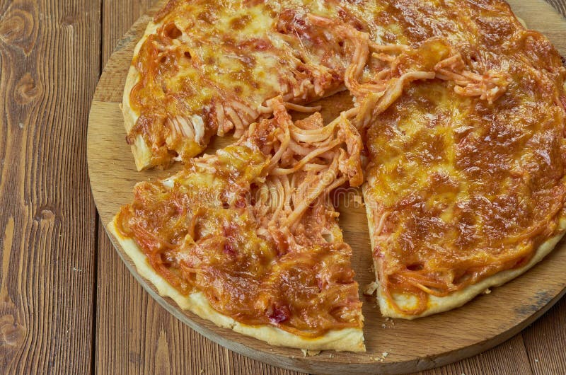 Pizza-ghetti stock photo. Image of pepperoni, cuisine - 89153736
