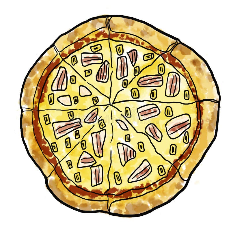 Pizza Illustration Tumblr