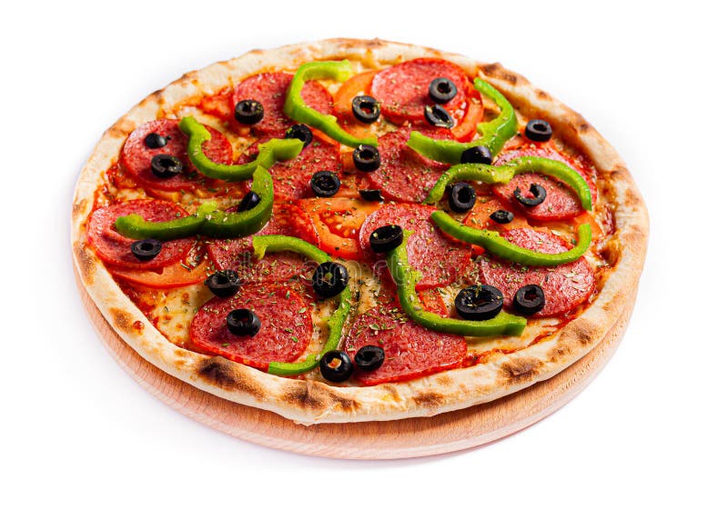 Thin Crust Pizza Side View Stock Photos - Free & Royalty-Free Stock ...