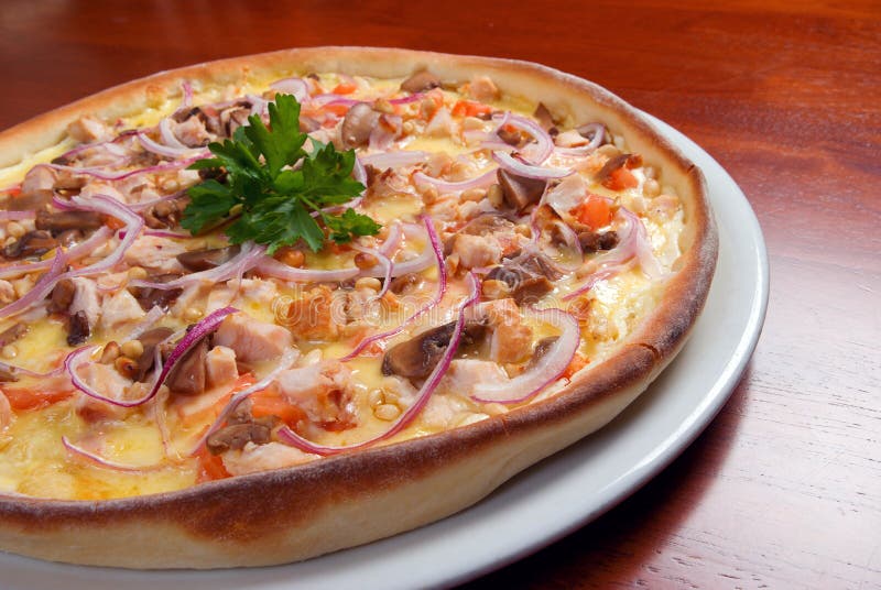 Pizza and italian kitchen. stock image. Image of crust - 6687857