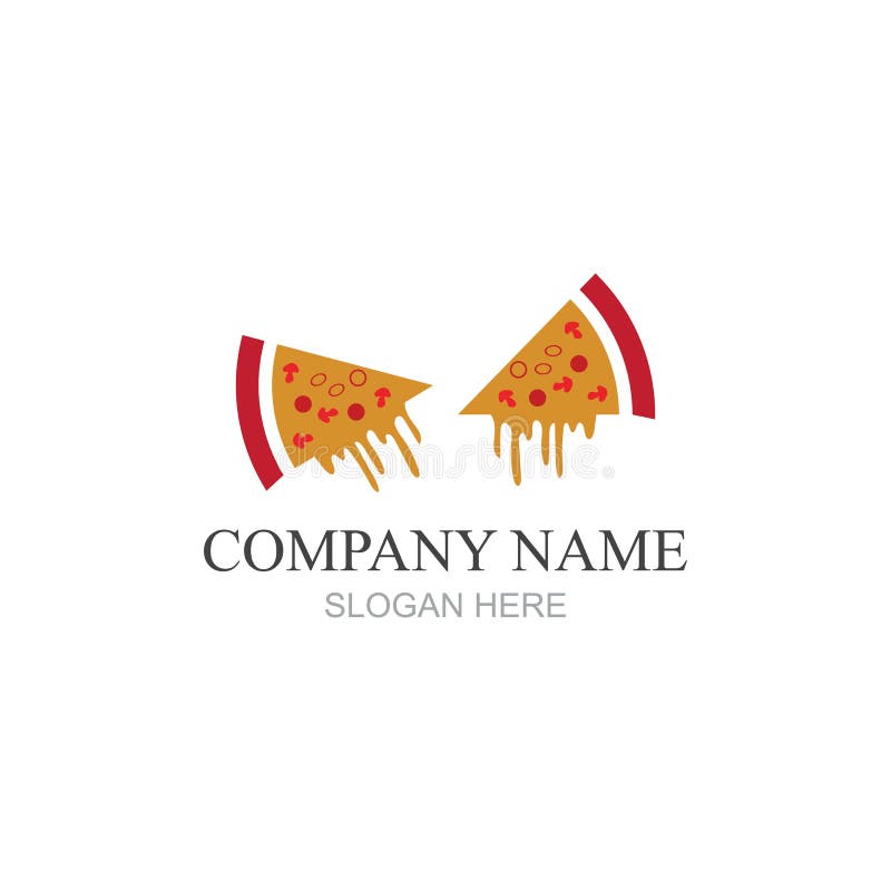 Pizza Logo Template, Fast Food Vector Design, Bakery Products ...