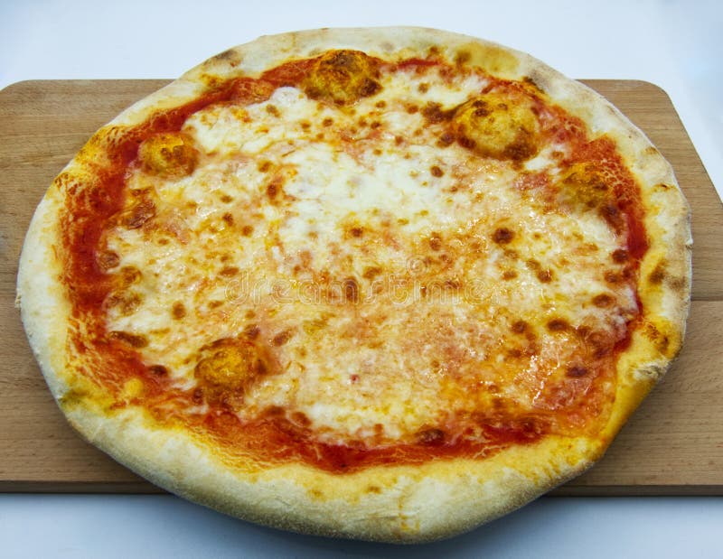Pizza Margherita Pizza Italienne Traditionnelle Image Stock Image Du