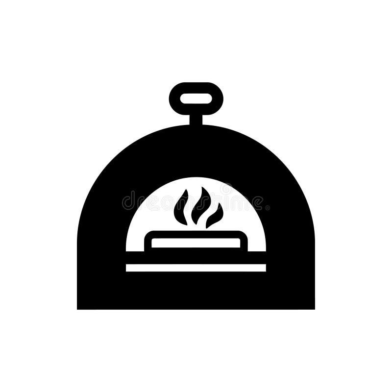 Pizza oven icon stock vector. Illustration of icon, vector - 303391046