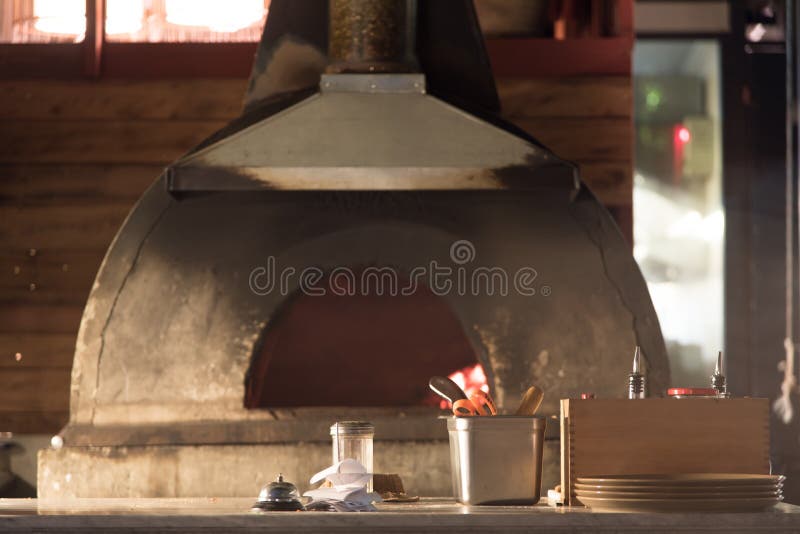 Pizza oven stock photo. Image of italy, light, italian - 111525664