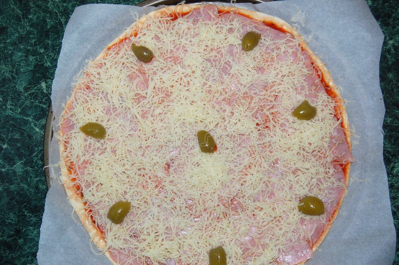 Pizza stock image. Image of cuisine, freshness, fresh - 43212013