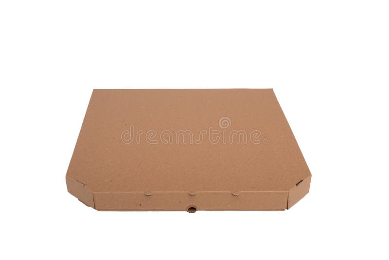 Pizza paper box stock photo. Image of mockup, blank - 216127298