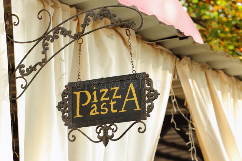 Pizza & pasta stock photo. Image of letters, pizza - 45181098