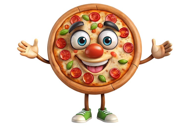 Testy Pepperoni Pizza Stock Illustrations – 20 Testy Pepperoni Pizza ...