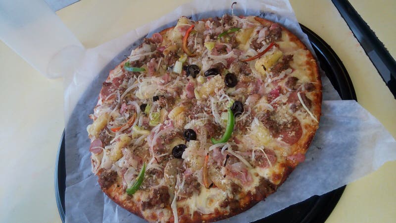 Pizza stock photo. Image of pinoy, yummy, style, food - 69762358