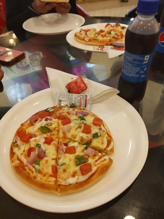 Pizza editorial image. Image of drink, tasty, pizza - 147211320