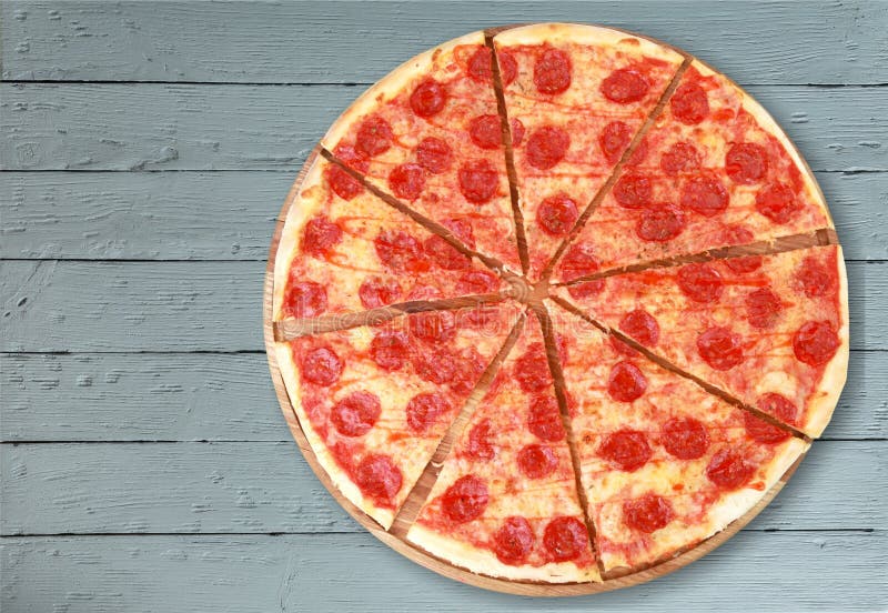 Pizza stock image. Image of portion, fast, circle, food - 57607505