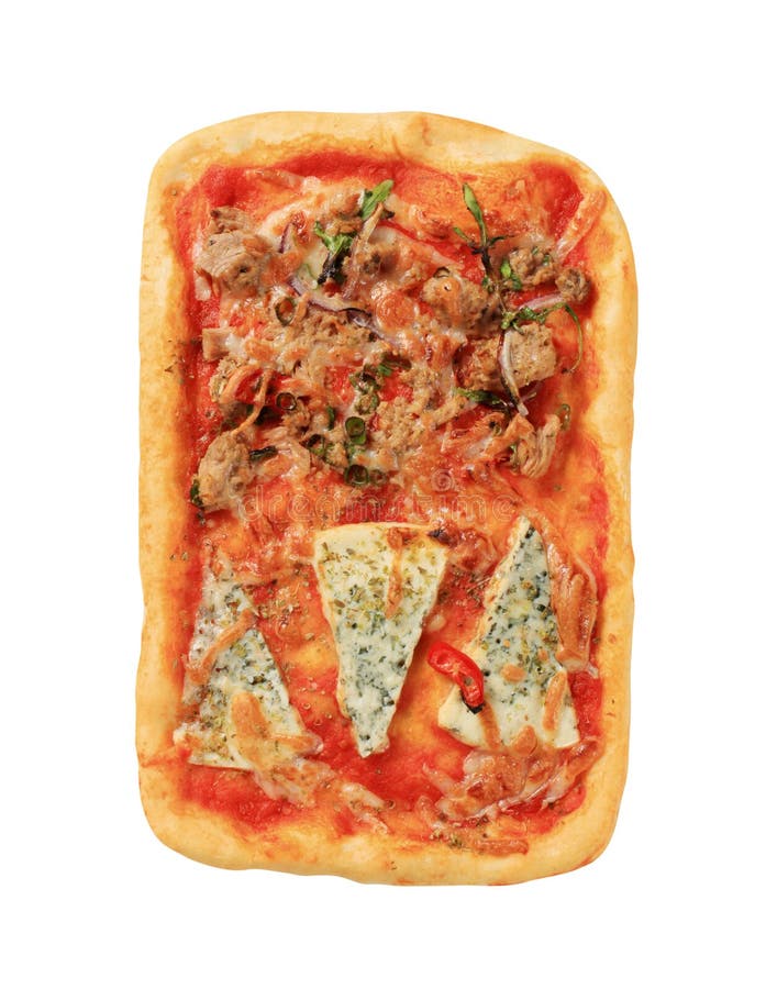 Pizza rectangular foto de archivo. Imagen de apetitoso - 38955740