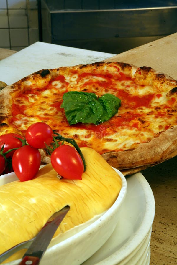 Pizza restaurant stock image. Image of mozzarella, italian - 14560567