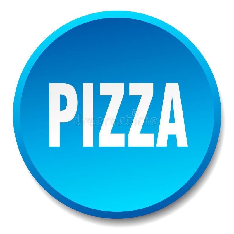 Pizza button stock vector. Illustration of glossy, graphic - 122792212