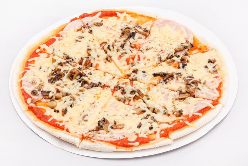 Pizza sabrosa imagen de archivo. Imagen de corteza, cebadura - 16670519