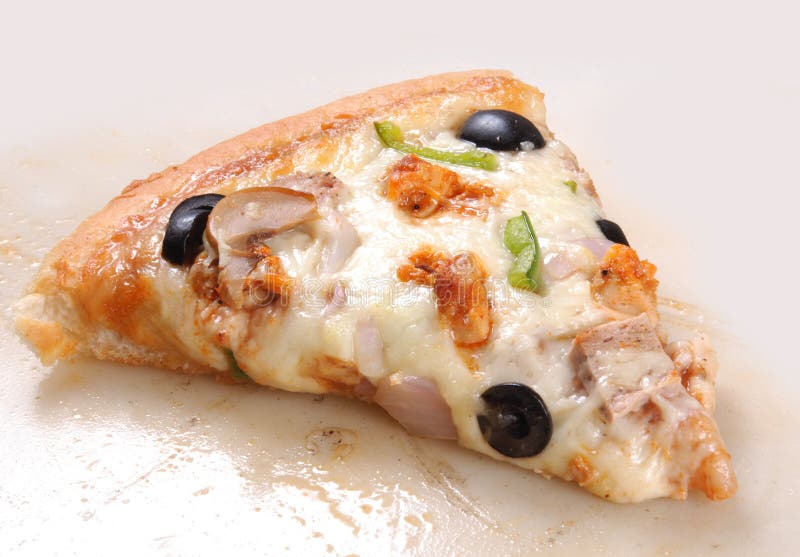 Pizza Slice stock image. Image of oily, food, diet, slice - 13201503