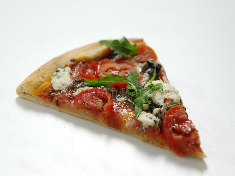 Pizza slice stock photo. Image of gourmet, pastry, object - 19615390
