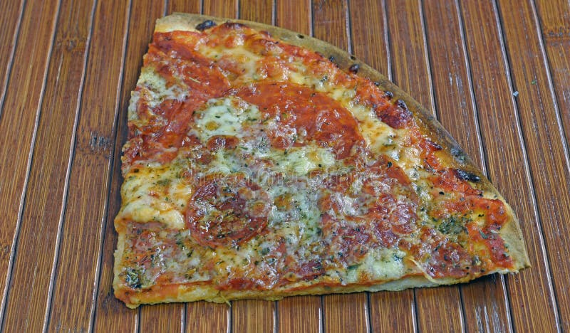 Pizza Slice stock image. Image of piece, pizza, crust - 46460975