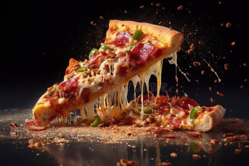 Exploding Pizza Stock Illustrations – 46 Exploding Pizza Stock ...