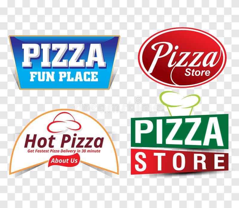 Pizza Store Banner Set Template Stock Vector - Illustration of ...