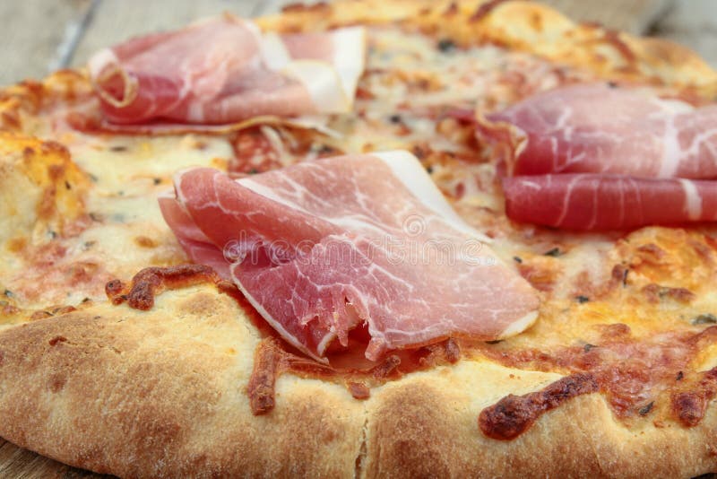 Pizza on the table stock image. Image of tomato, crust - 165112319