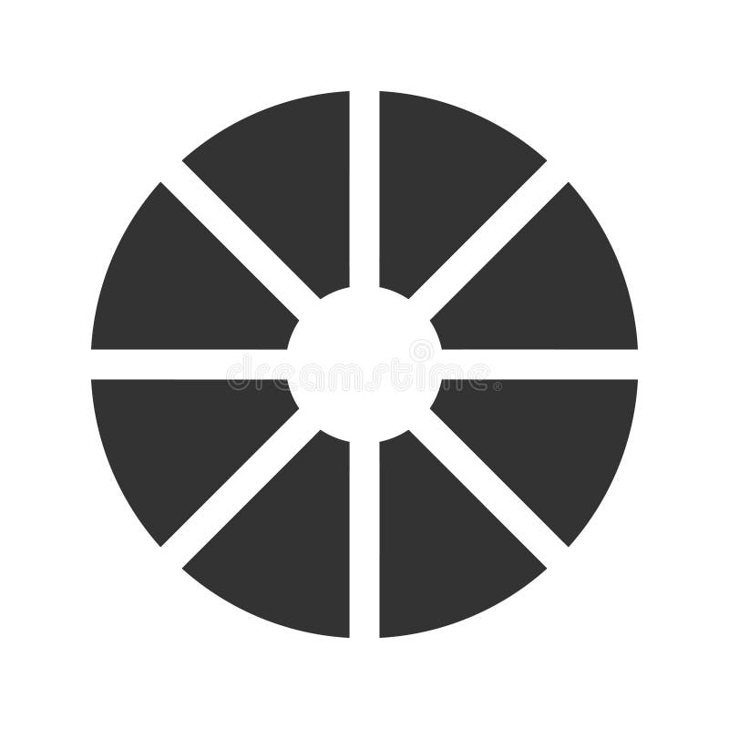 Pizza Template. Donut or Pie Chart Example. Circle Divided on 8 Equal ... Pizza Template. Donut or Pie Chart Example. Circle Divided on 8 Equal ...