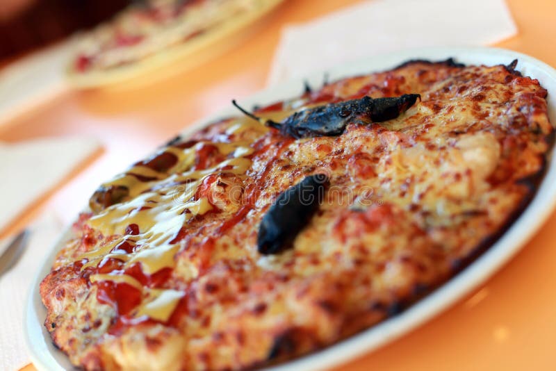 Pizza time stock photo. Image of bright, close, restaurant - 30411352