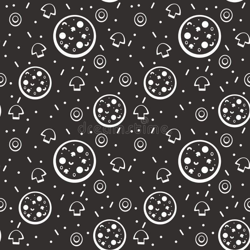 Vector Fabric Pizza Pattern Stock Illustrations – 1,230 Vector Fabric ...