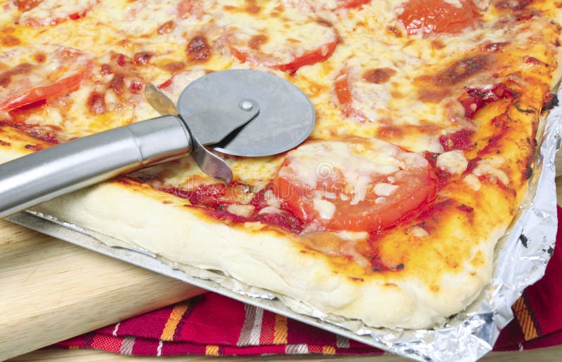 Pizza wheel stock photo. Image of italian, sheet, cheese - 22022980