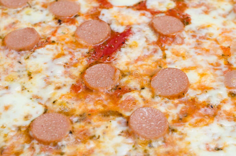 Pizza wurst stock photo. Image of mozzarella, italian - 29707996